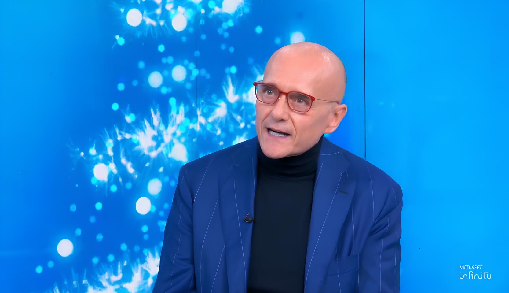Alfonso Signorini interviene a Mattino Cinque - Davide Maggio